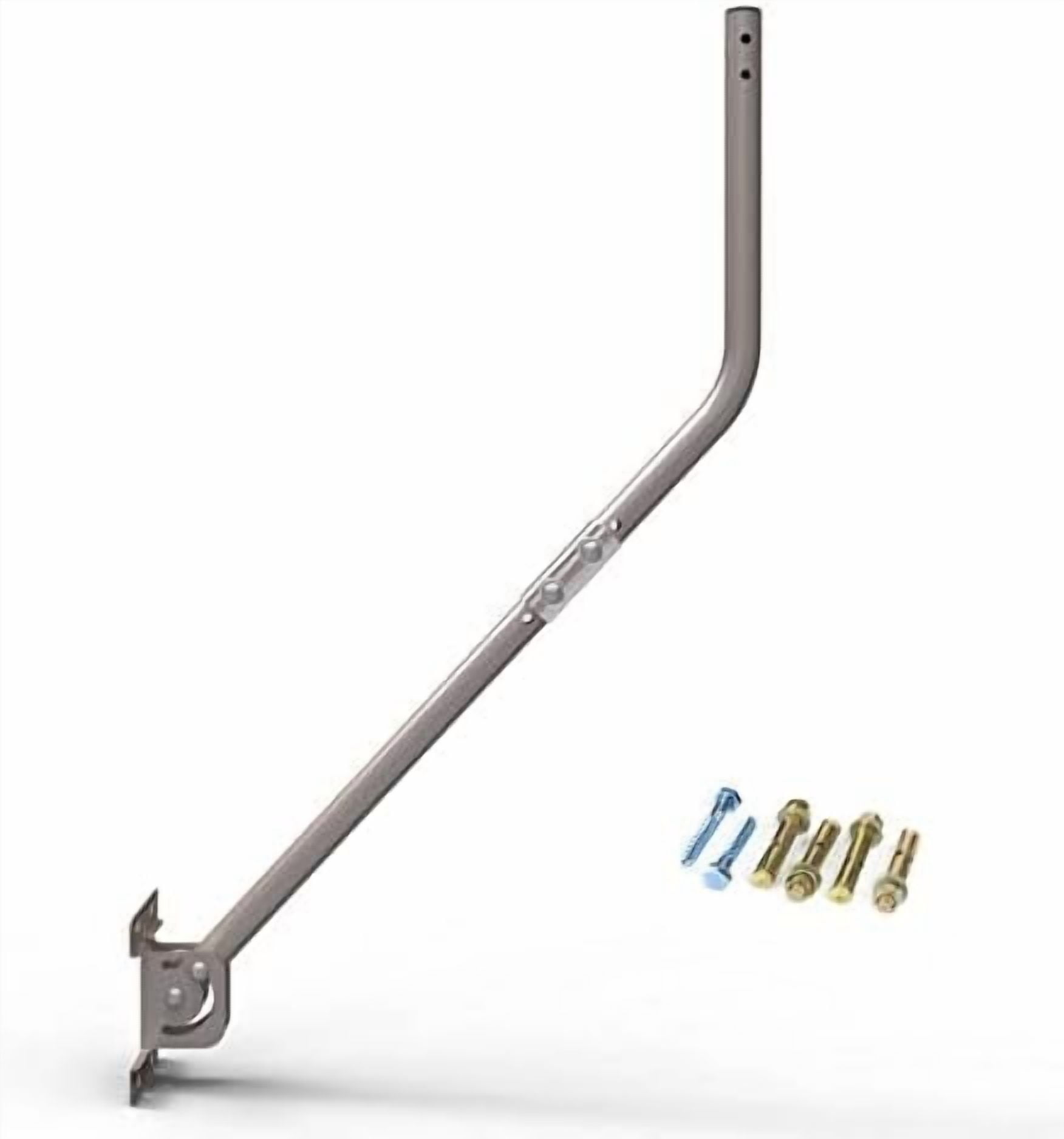 Adjustable Attic/Outdoor TV Antenna Mounting Pole Universal Mount ...