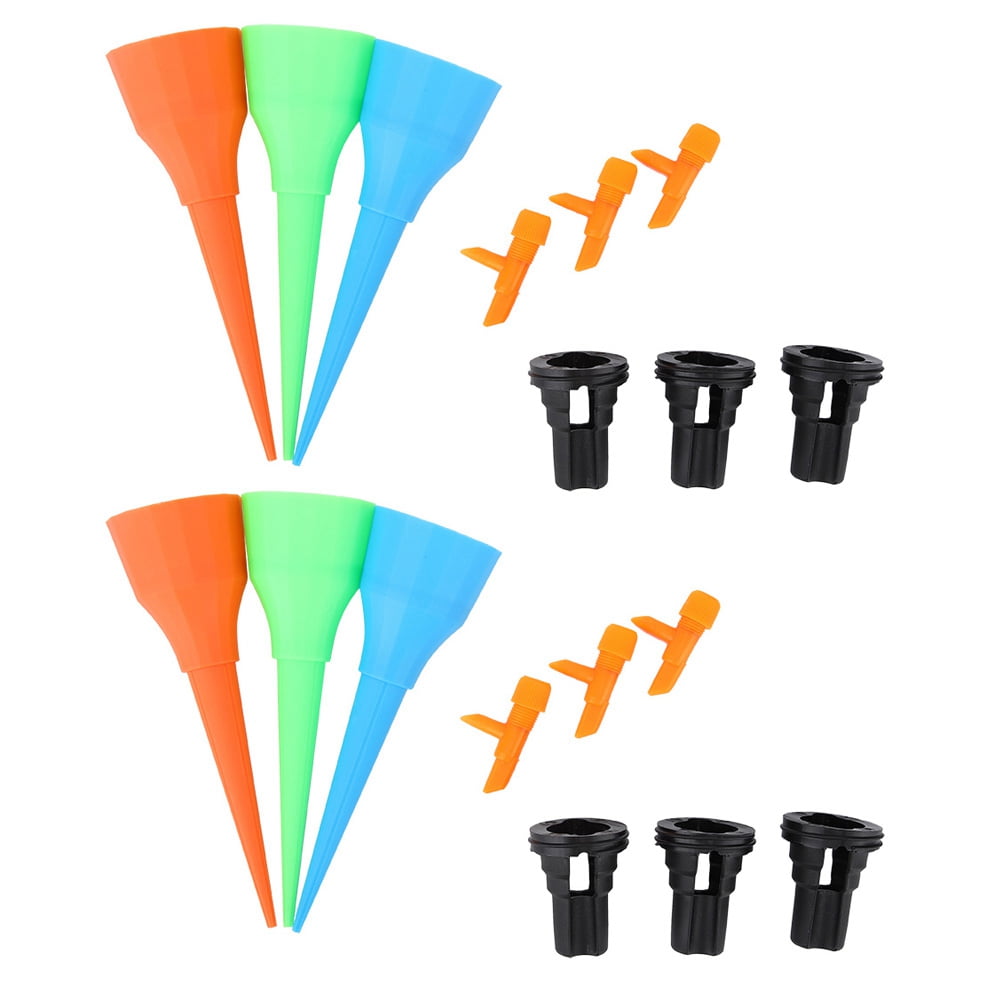 Adjustable Automatic Irrigation Water Dripper Watering Spike Stake with ...