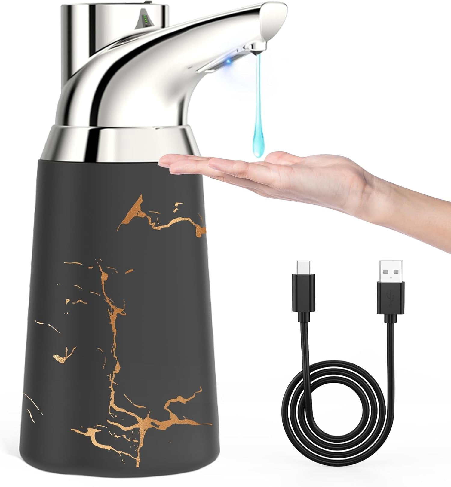 Adjustable Automatic Soap Dispenser Touchless, Ceramic Material,4 ...