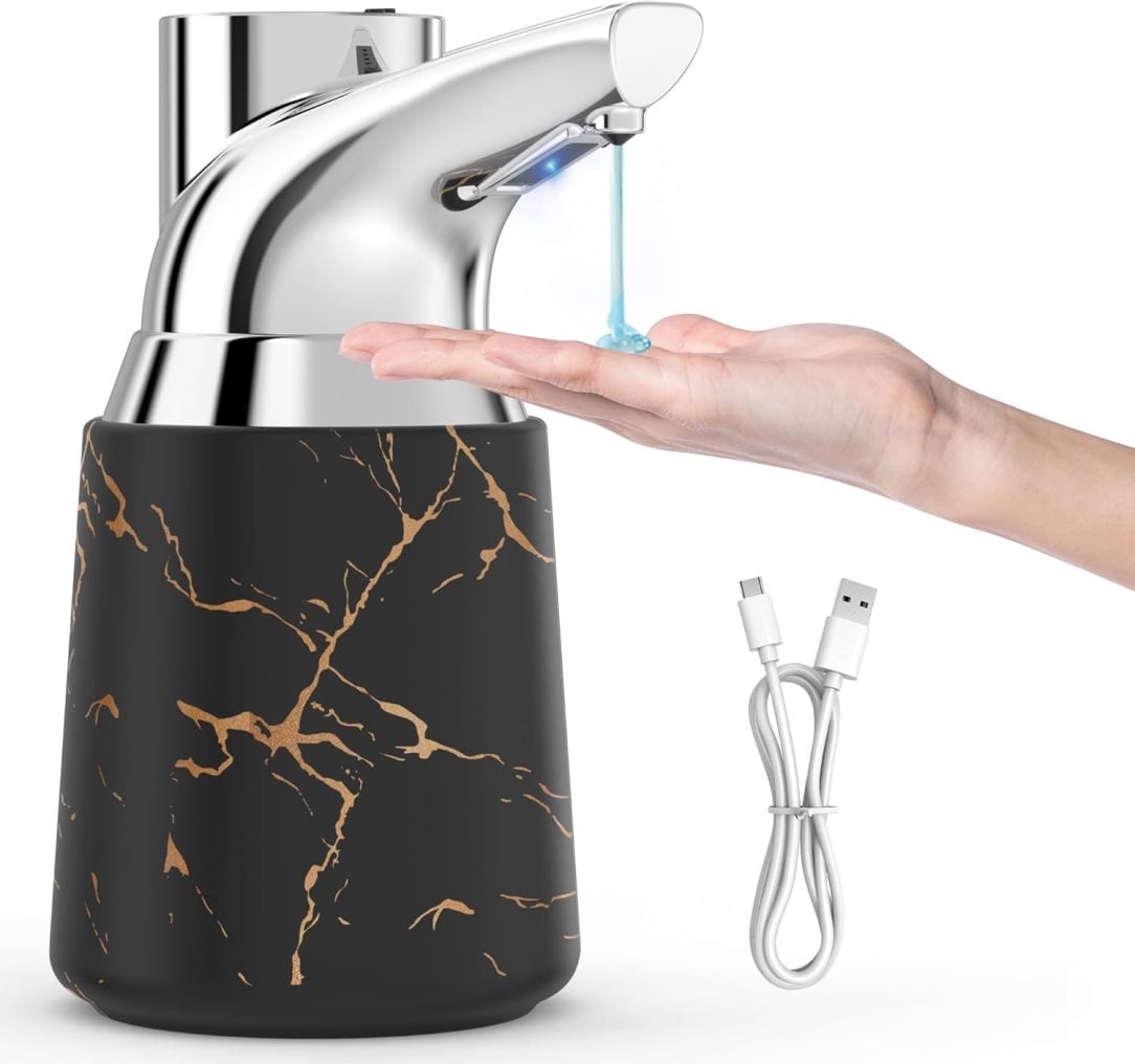 Adjustable Automatic Soap Dispenser Touchless, Ceramic Material，4 ...