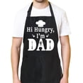 Adjustable BBQ Cooking Baking Kitchen Aprons for Dad Chef with Pockets ...