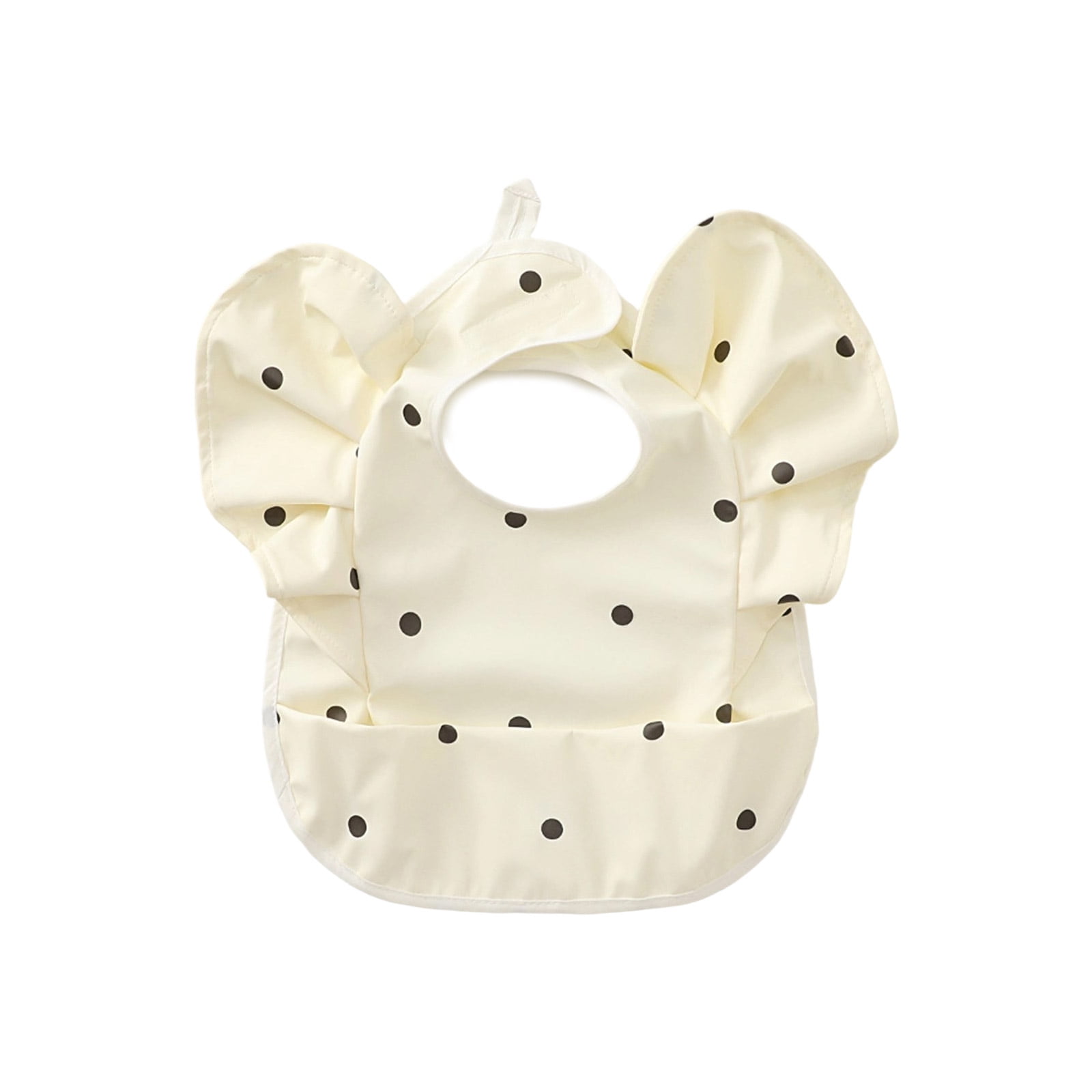 Adjustable Baby Feeding Bib Soft Lightweight Travel Friendly Winged ...