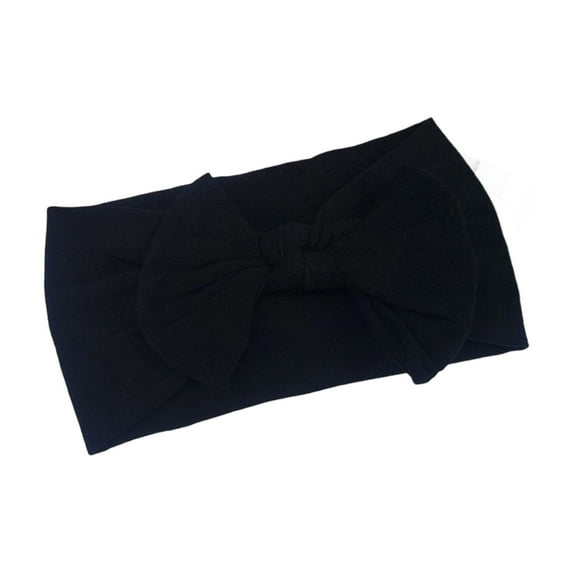 Adjustable Baby Hairband Hair Accessories Elastic Nylon Bows Safe For ...