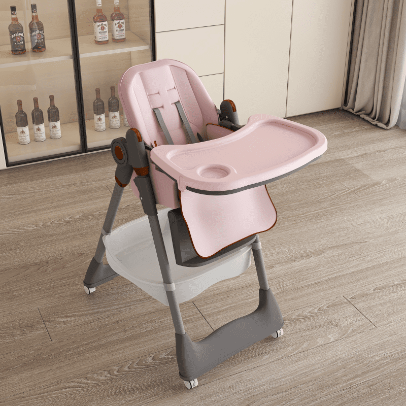 Adjustable Baby High Chair 0-6 Years – Portable Infant Feeding Seat ...