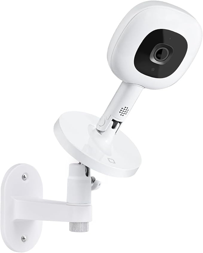 Adjustable Baby Monitor Wall Mount Compatible with Nanit Pro Smart Baby Monitor & Flex Stand ...