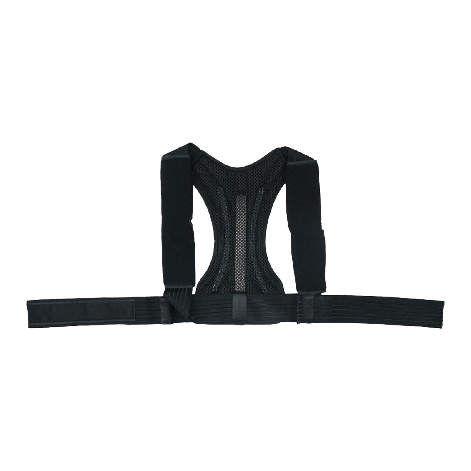 Adjustable Back Brace Corrective Posture Steel Support Breathable Mesh ...