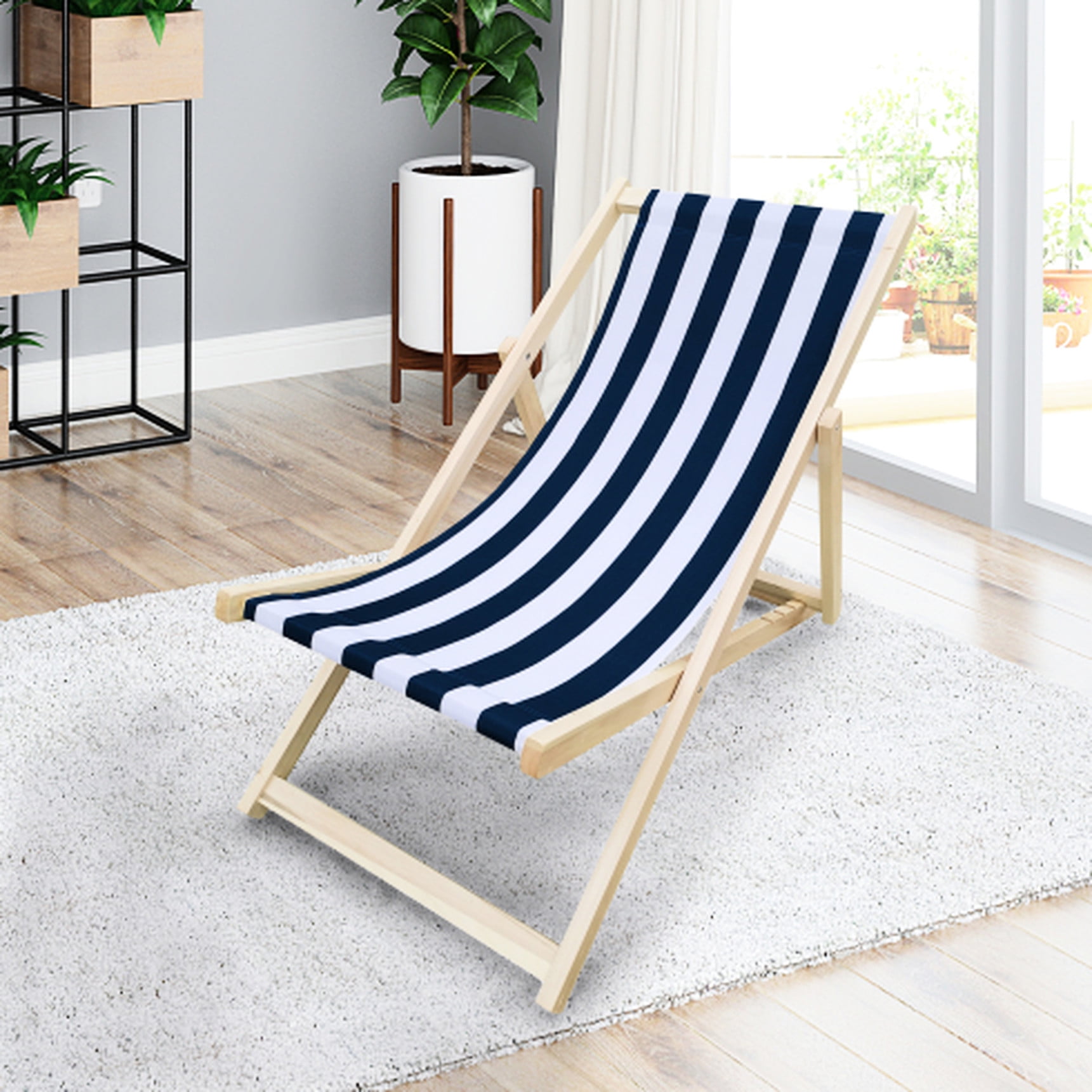 Adjustable Back Populus Sling Chair / Great for Garden Afternoons ...