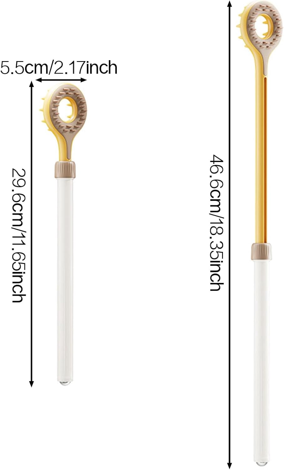 Adjustable Back Scratcher - START MAKERS 3Pcs Extendable,Portable,for ...