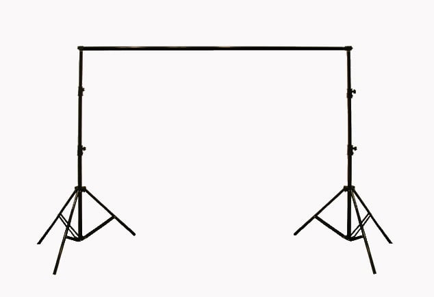 ePhoto Adjustable Background Backdrop Support Stands, Crossbar Frame ...
