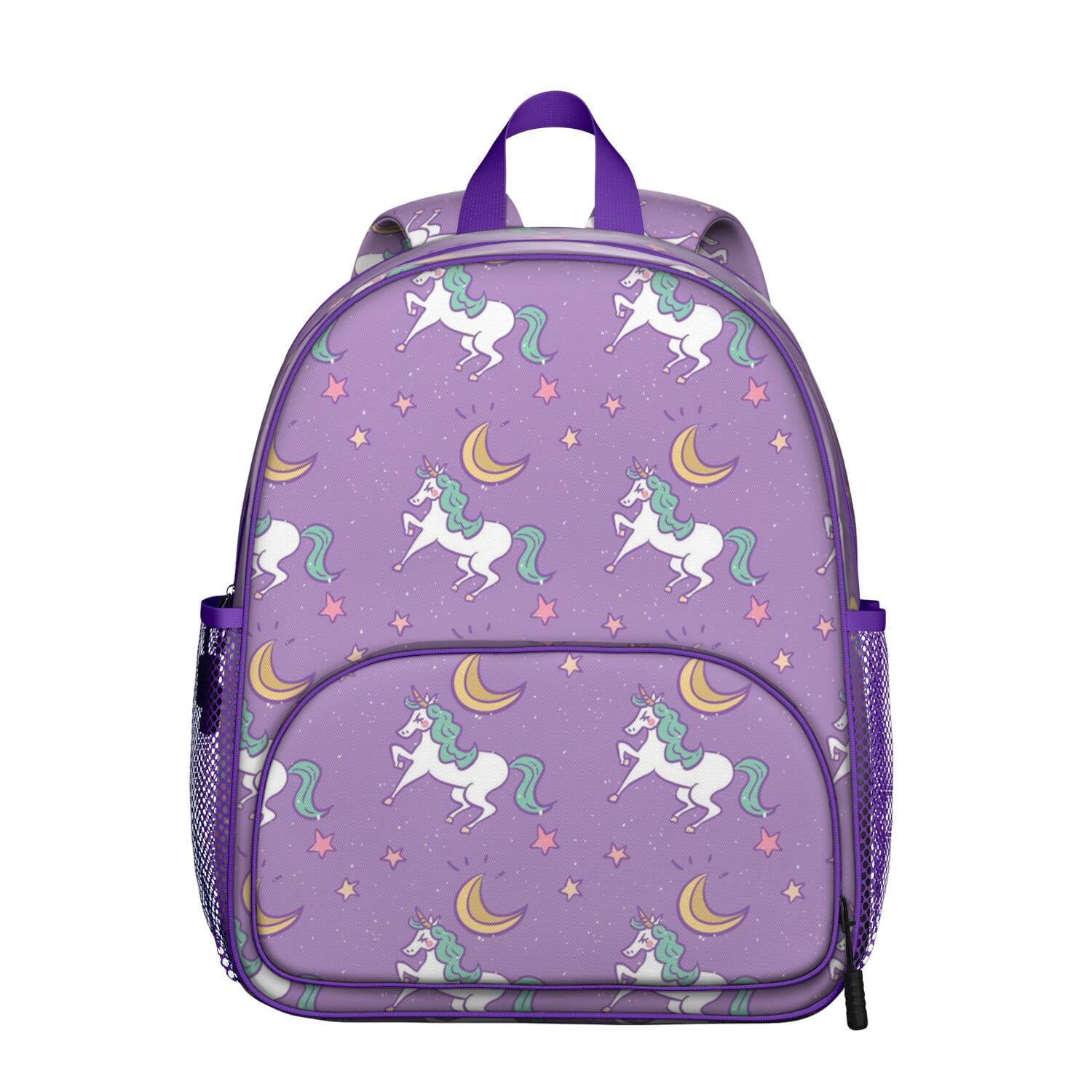 Adjustable Backpack for School with Fantasy Butterfly Design ...
