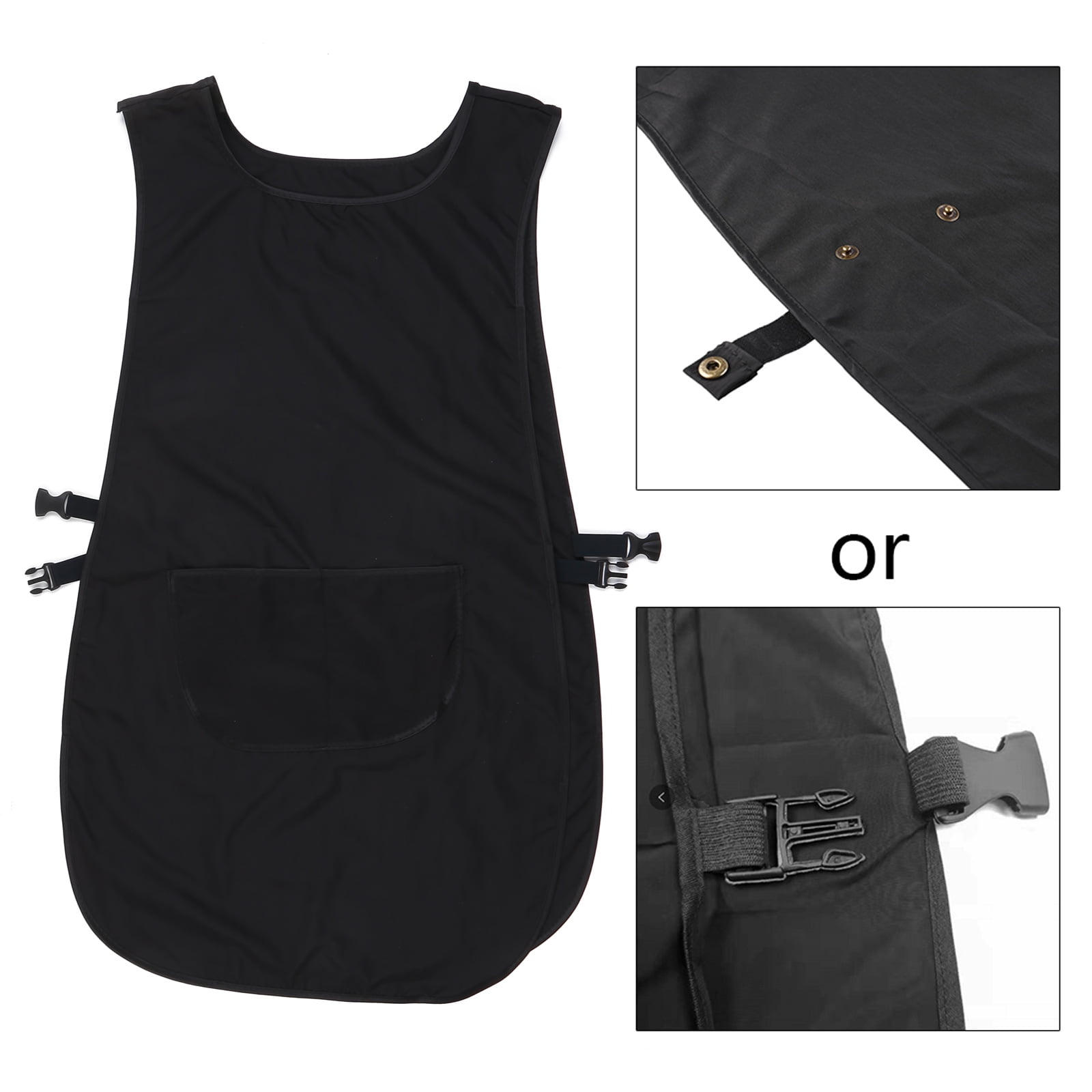 Adjustable Barber Apron with Pockets,Waterproof Hair Stylists Waist ...
