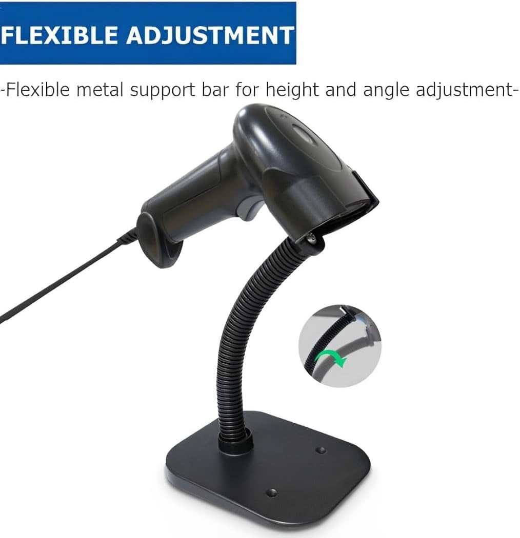 Adjustable Barcode Scanner Holder, Hands Free Barcode Scanning Holder, Adjustable Angles And ...