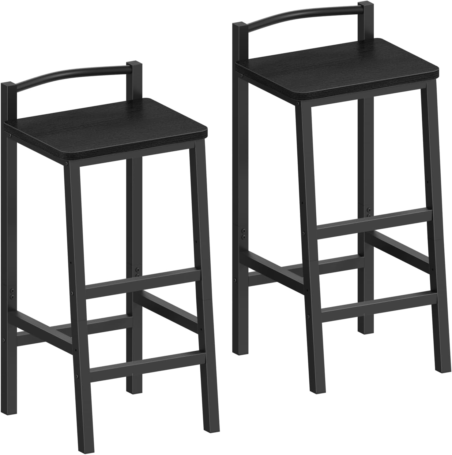 Adjustable Barstools, Bar Stools Set of 2, 24" Counter Height Stools ...