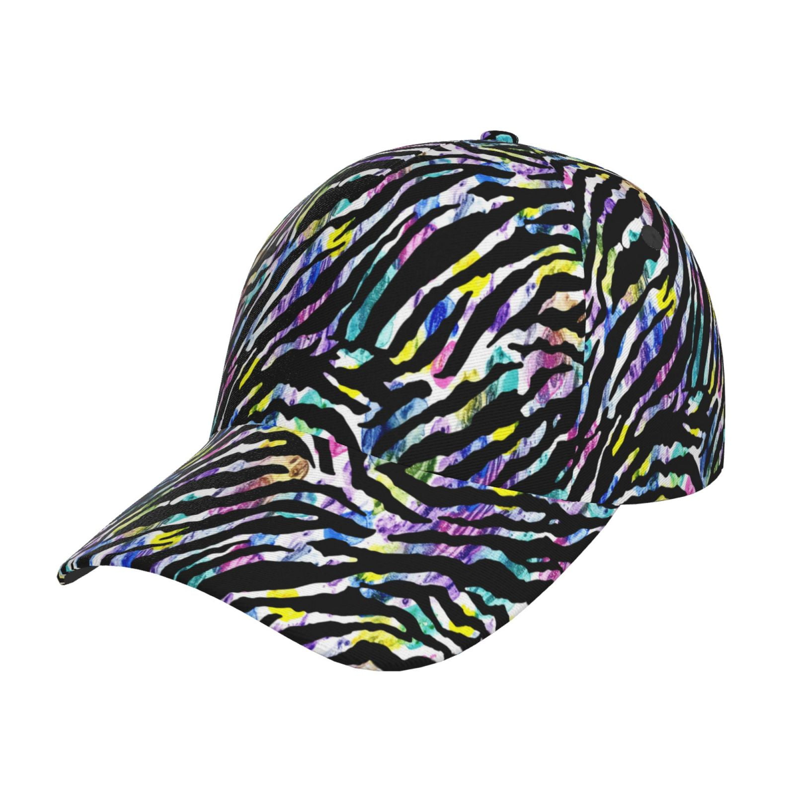 Adjustable Baseball Cap Abstract Zebra Tiger print Hats for Men and ...