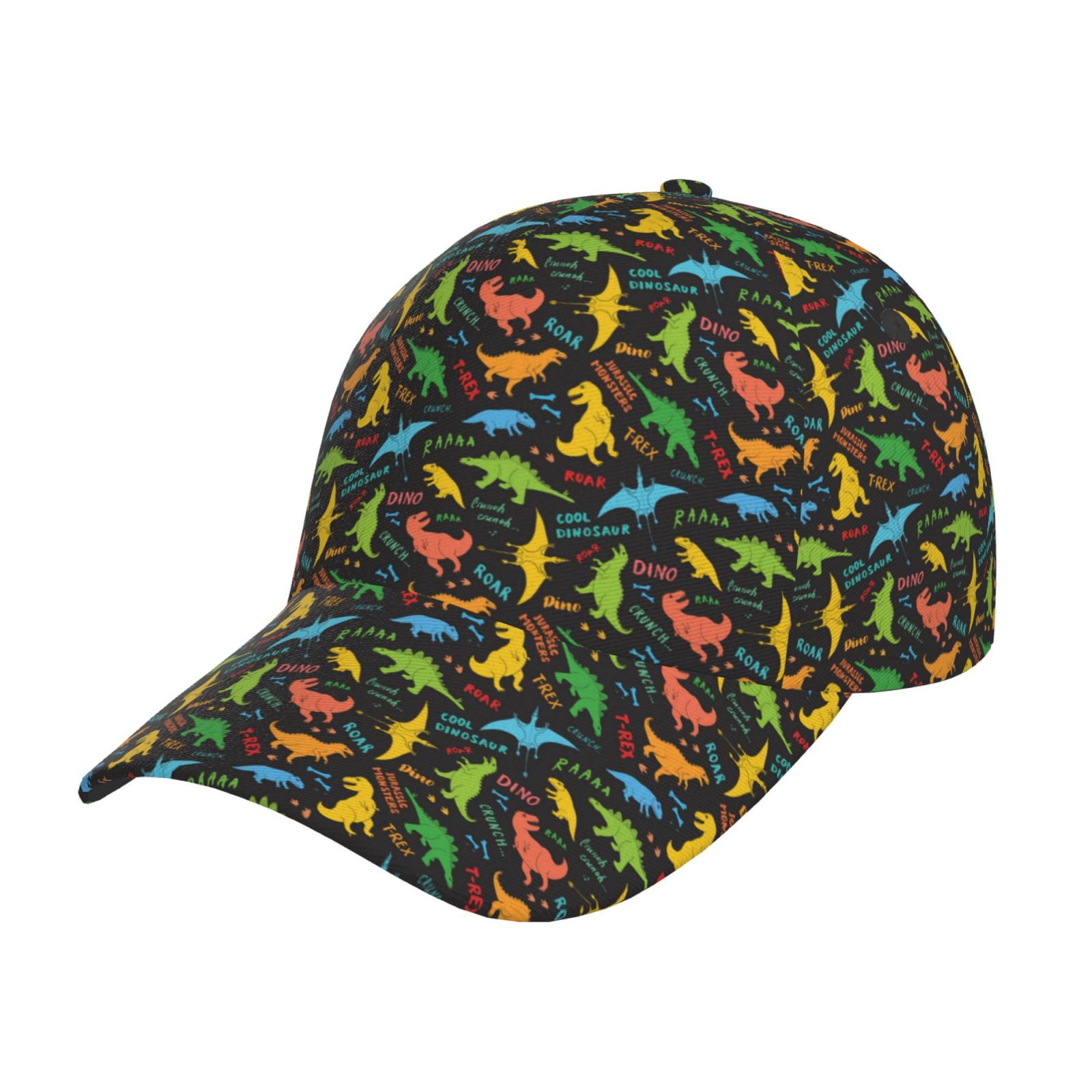 Adjustable Baseball Cap Cartoon Dino Hats for Men and Women, Trucker ...