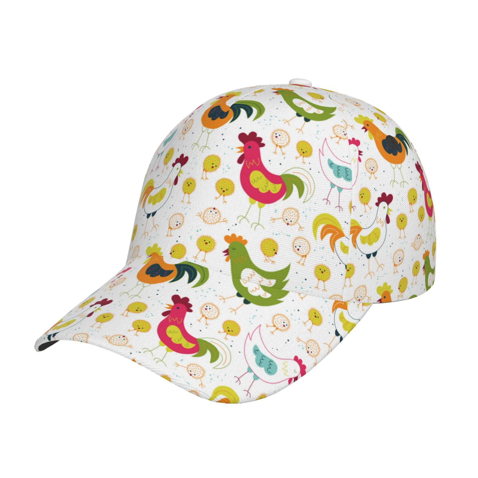Adjustable Baseball Cap Chickens A Hats for Men and Women, Trucker Hats ...