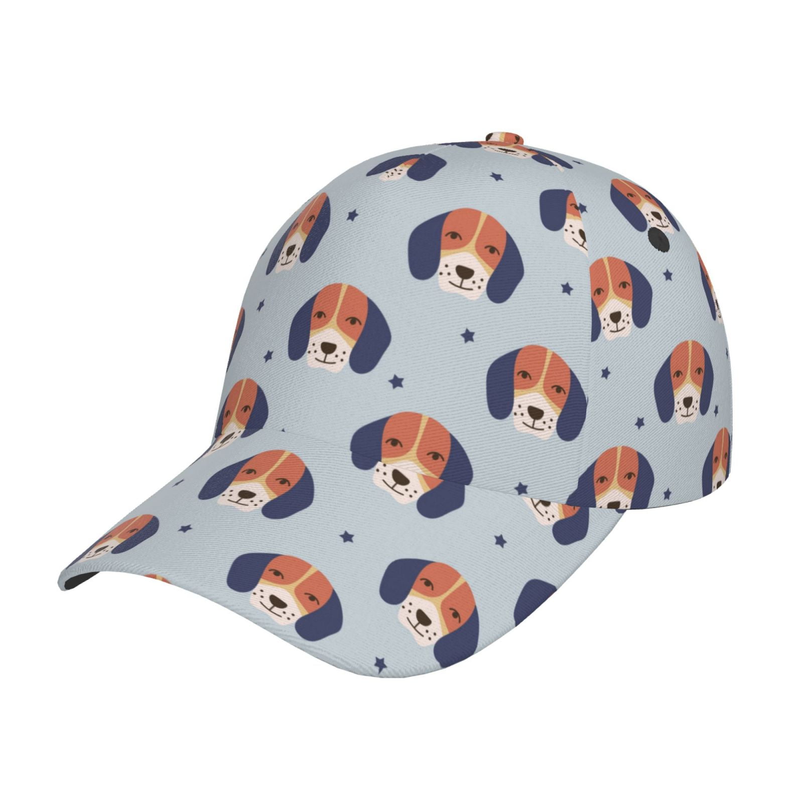 Adjustable Baseball Cap, Cute Dog Puppy Star Hats For Men And Women ...
