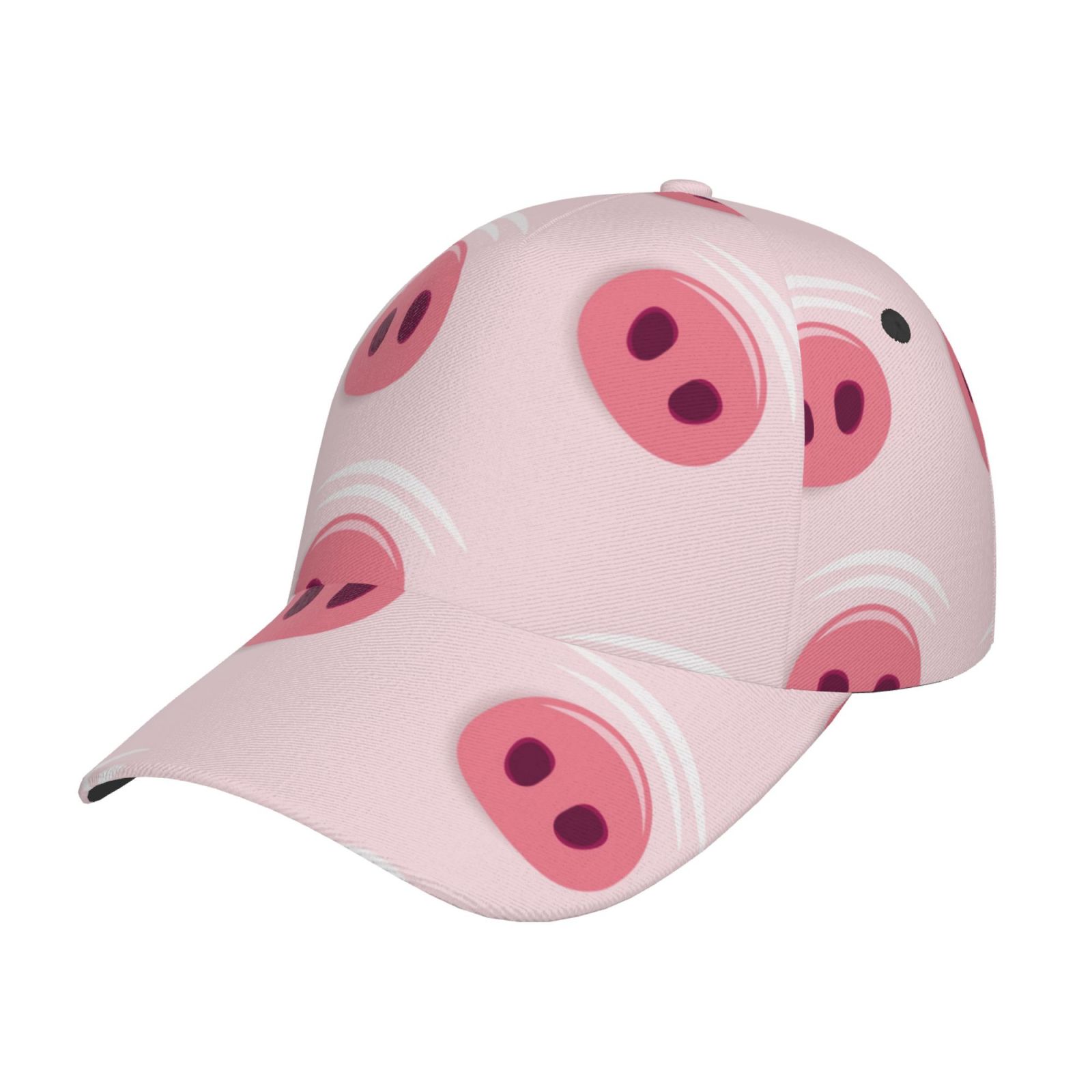 Adjustable Baseball Cap Cute Pig Nose pink Hats for Men and Women ...