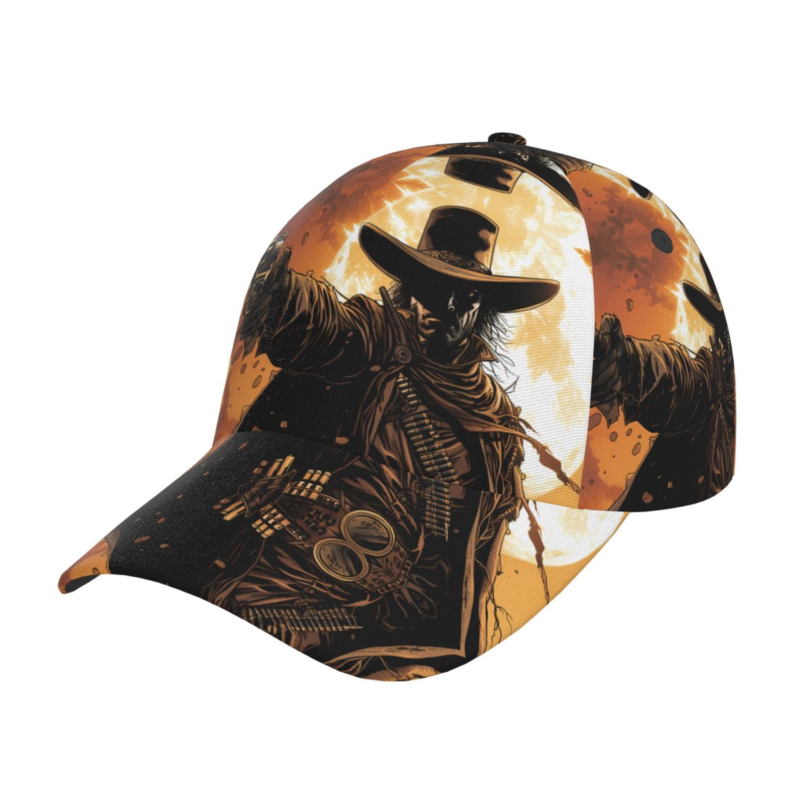 Adjustable Baseball Cap, Golden Sun Cowboy Hats For Men And Women ...