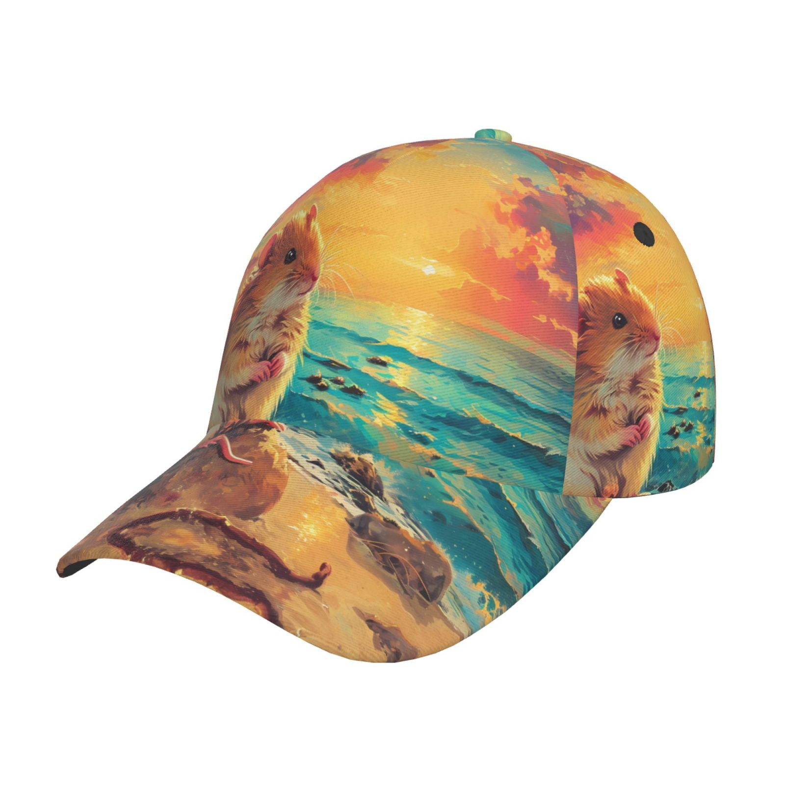 Adjustable Baseball Cap Island Beach Guinea Pig Hats for Men and Women ...