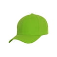 Adjustable Baseball Cap, Neon Green - Walmart.com