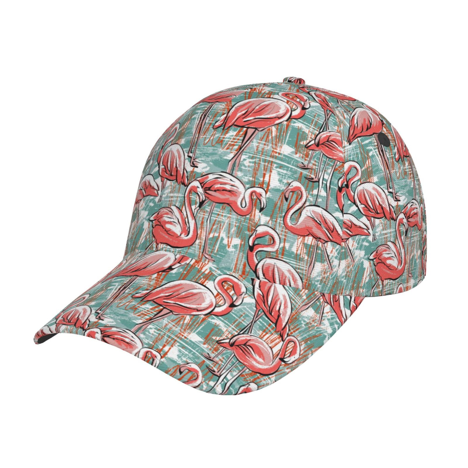 Adjustable Baseball Cap Pink Flamingo Hats for Men and Women, Trucker ...