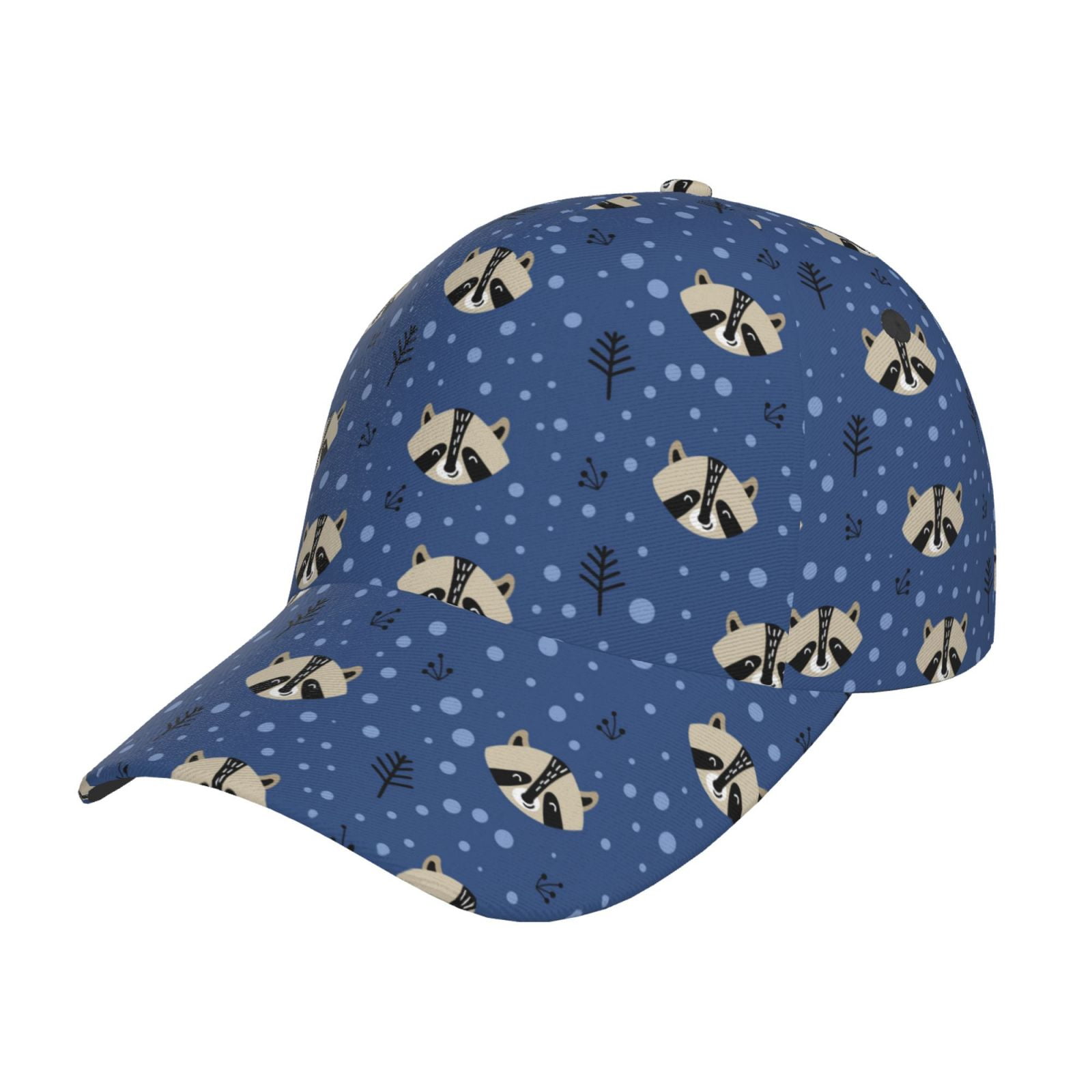 Adjustable Baseball Cap Raccoon blue point Hats for Men and Women ...