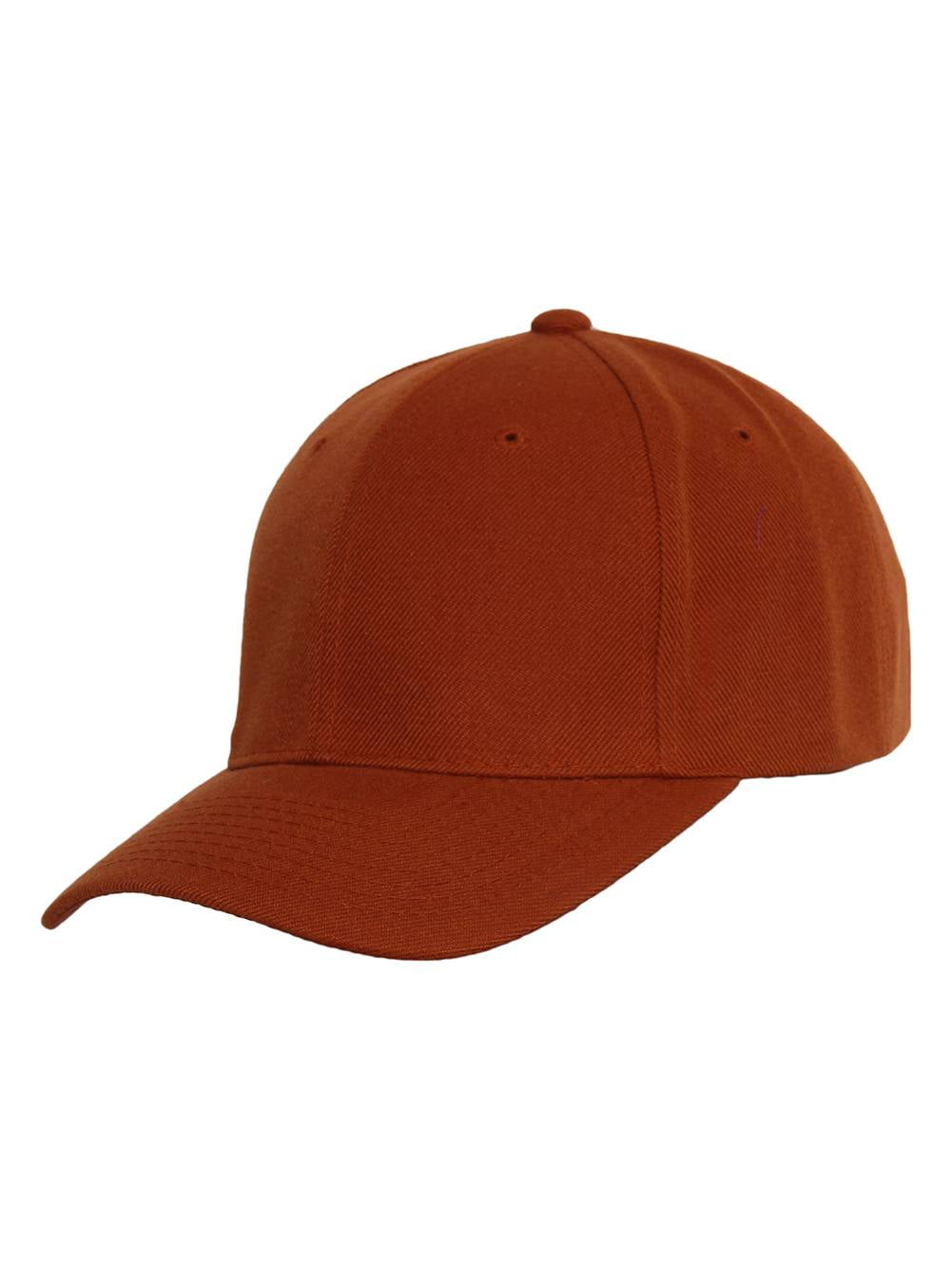 Adjustable Baseball Cap, Rust - Walmart.com