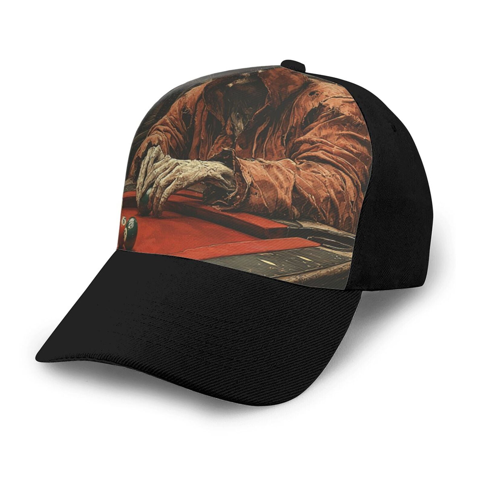 Adjustable Baseball Cap Trucker Hat Fashion Snapback Dad Hats , Grim ...