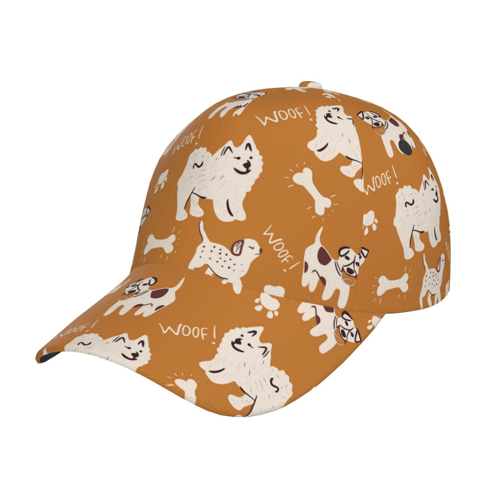 Adjustable Baseball Cap, Woof Dog Puppy Hats For Men And Women, Trucker ...