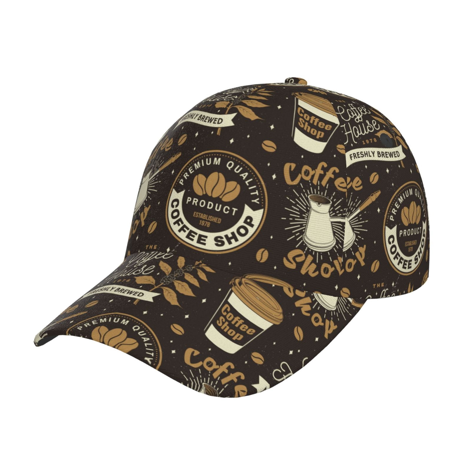 Adjustable Baseball Cap coffee shop house Hats for Men and Women ...