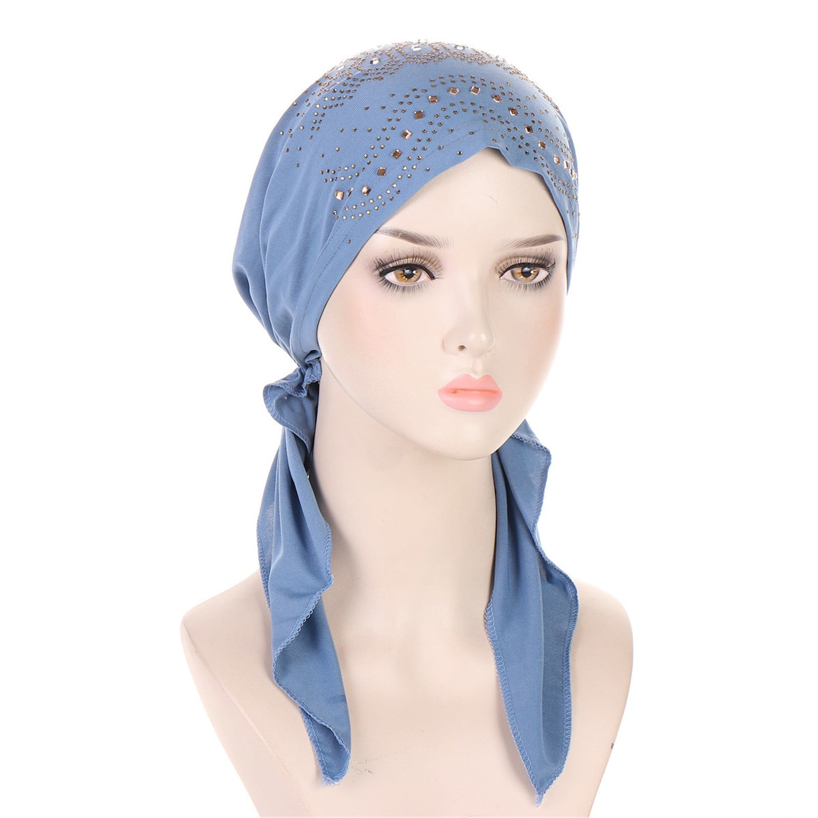 Adjustable Baseball Caps Women Hat Fashion Hijab Hat With Diamond Hat ...