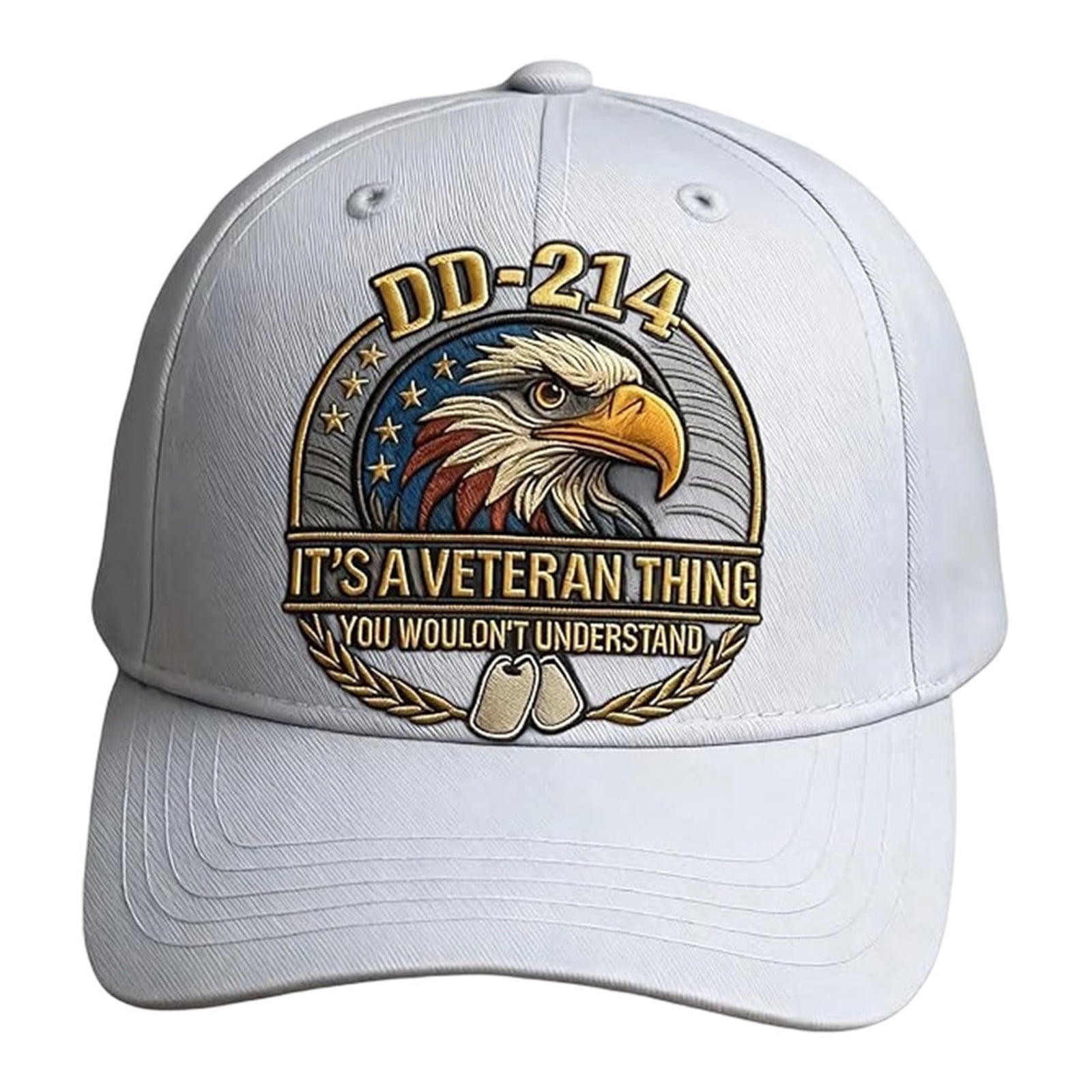 Adjustable Baseball Hat With Embroidered Lettering For Adults ...