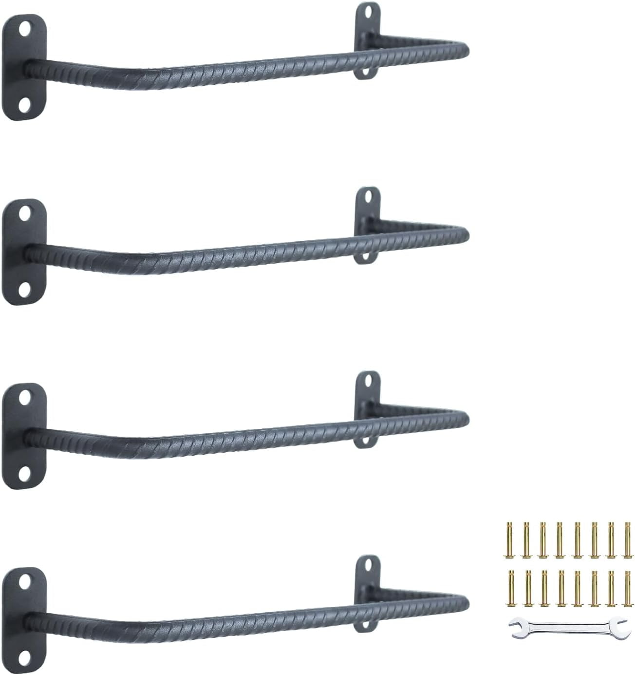 Adjustable Basement Egress Ladder, 4-Rung Window Well Ladder, Heavy ...