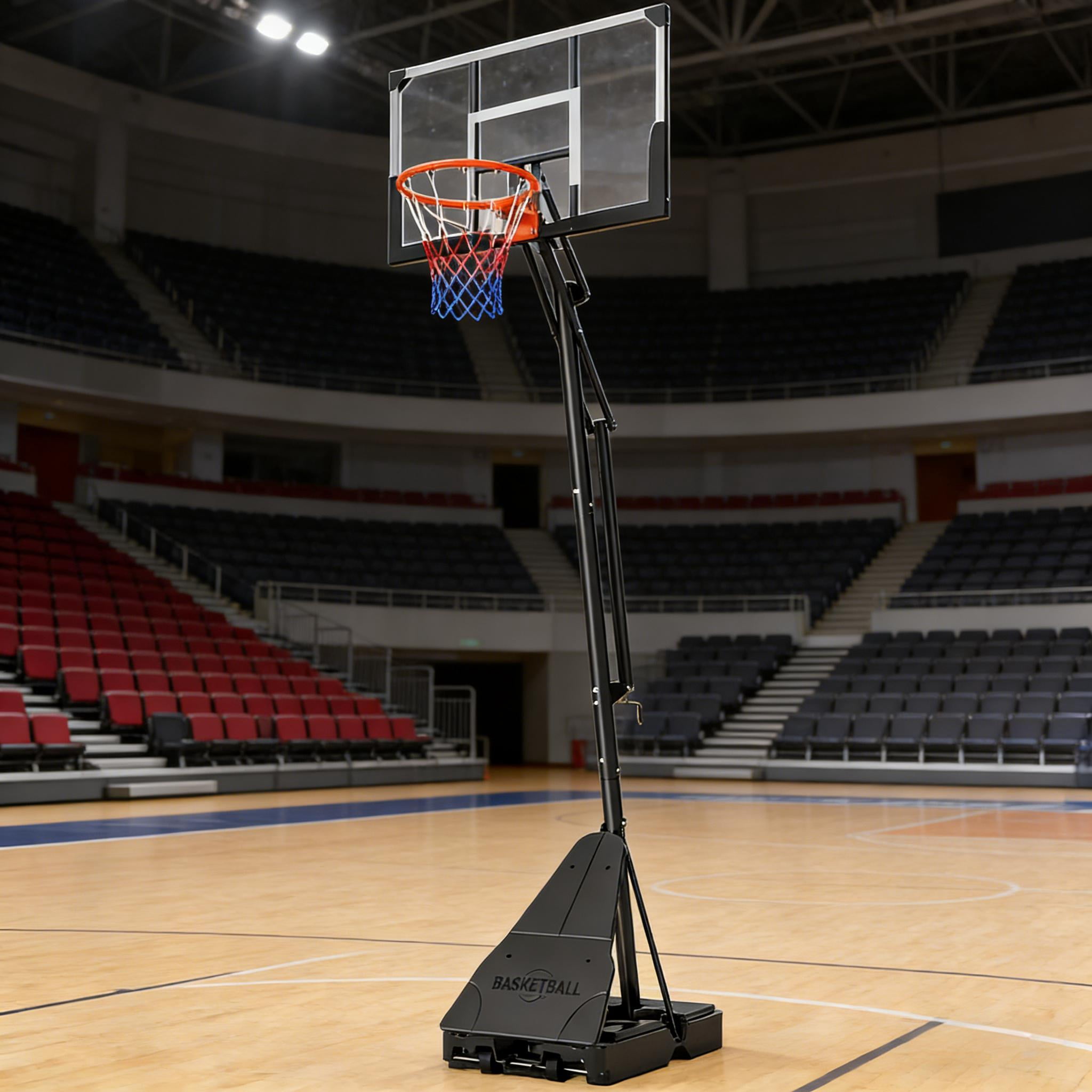 Adjustable Basketball Goal Portable Basketball Hoop - Walmart.com