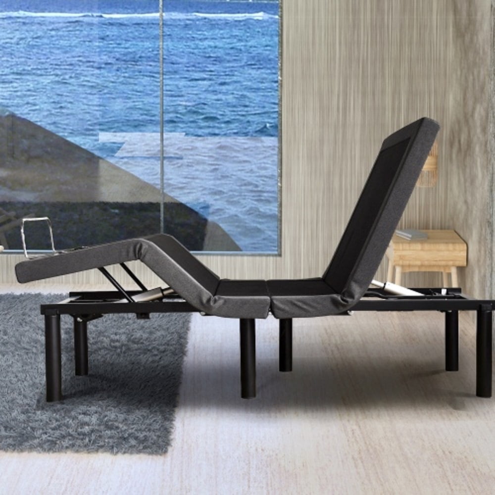 Adjustable Bed Base Electric Bed Frame with Remote Control Folding ...