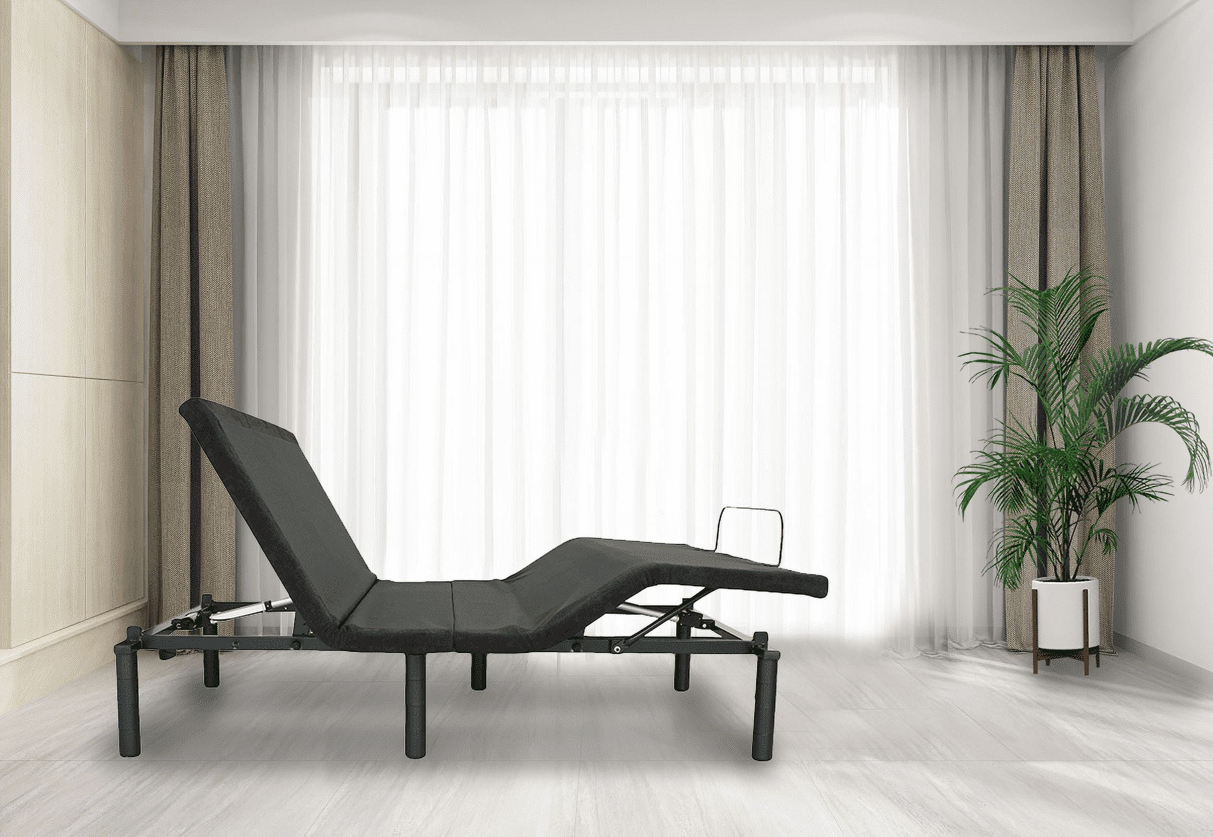 Adjustable Bed Base Electric Bed Frame with Remote Control Folding ...