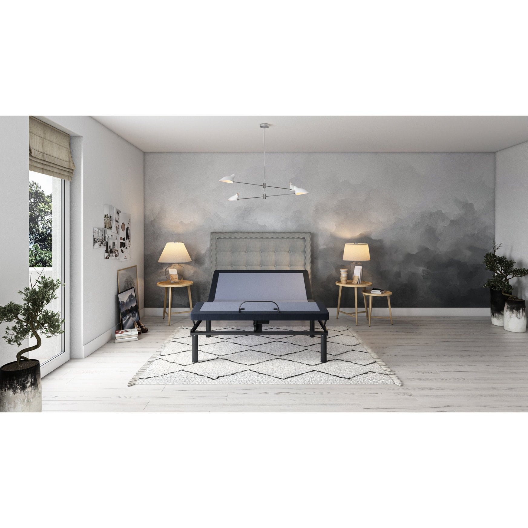 Adjustable Bed Base / King Size, Bluetooth Function / Allows Wireless ...