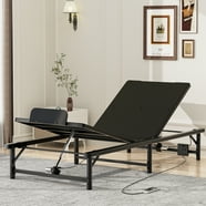 Raffle Pinker Twin Size Adjustable Bed Frame with Power Base, Incline ...