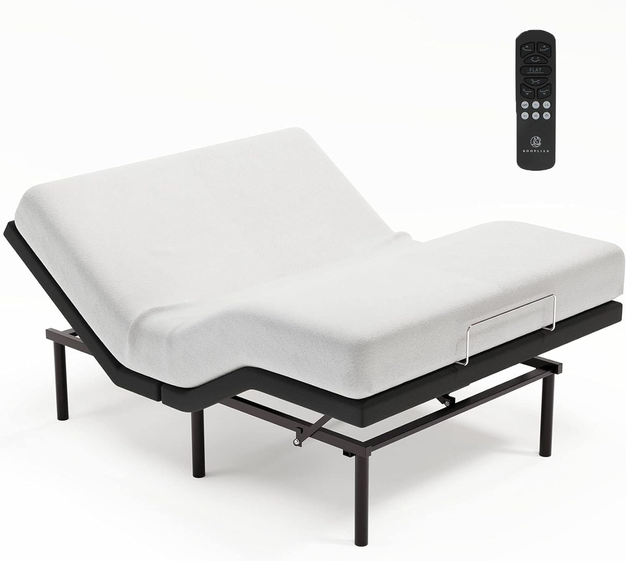 Adjustable Bed Frame Upgraded,NAIMP Ergonomic Bed Base with USB Remote ...