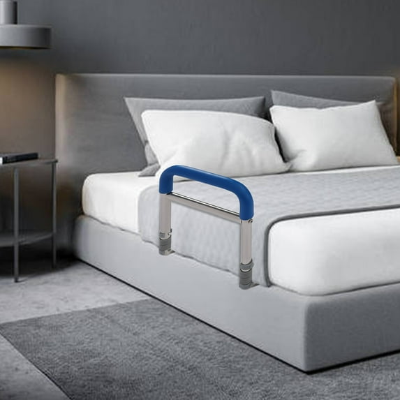 Adjustable Bed Handrail for Elderly & Disabled, Stainless Steel with ...