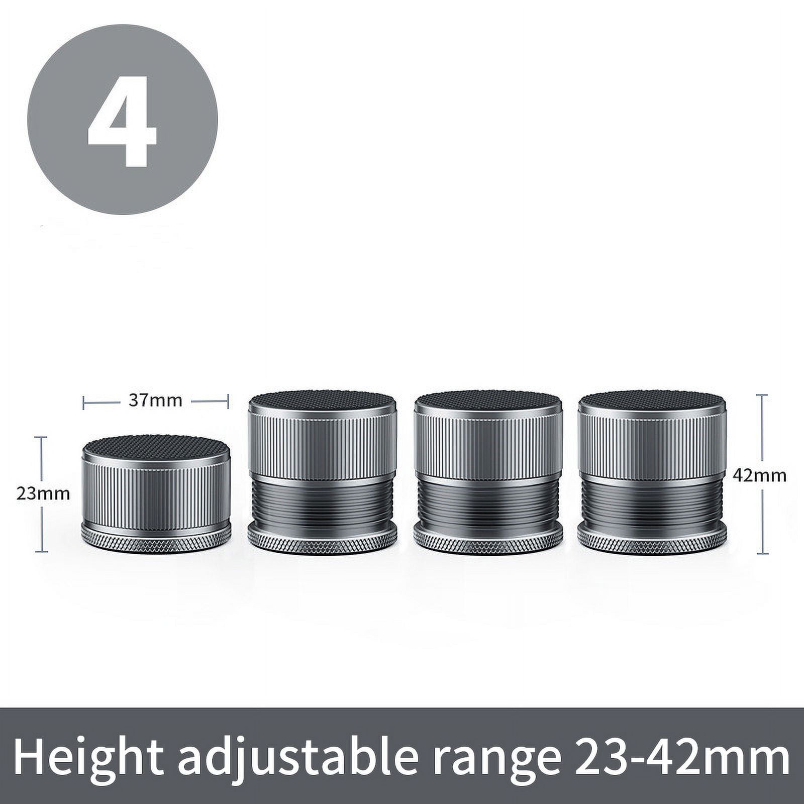 Adjustable Bed Risers Heavy Duty Protectors Furniture Anti-vibration ...