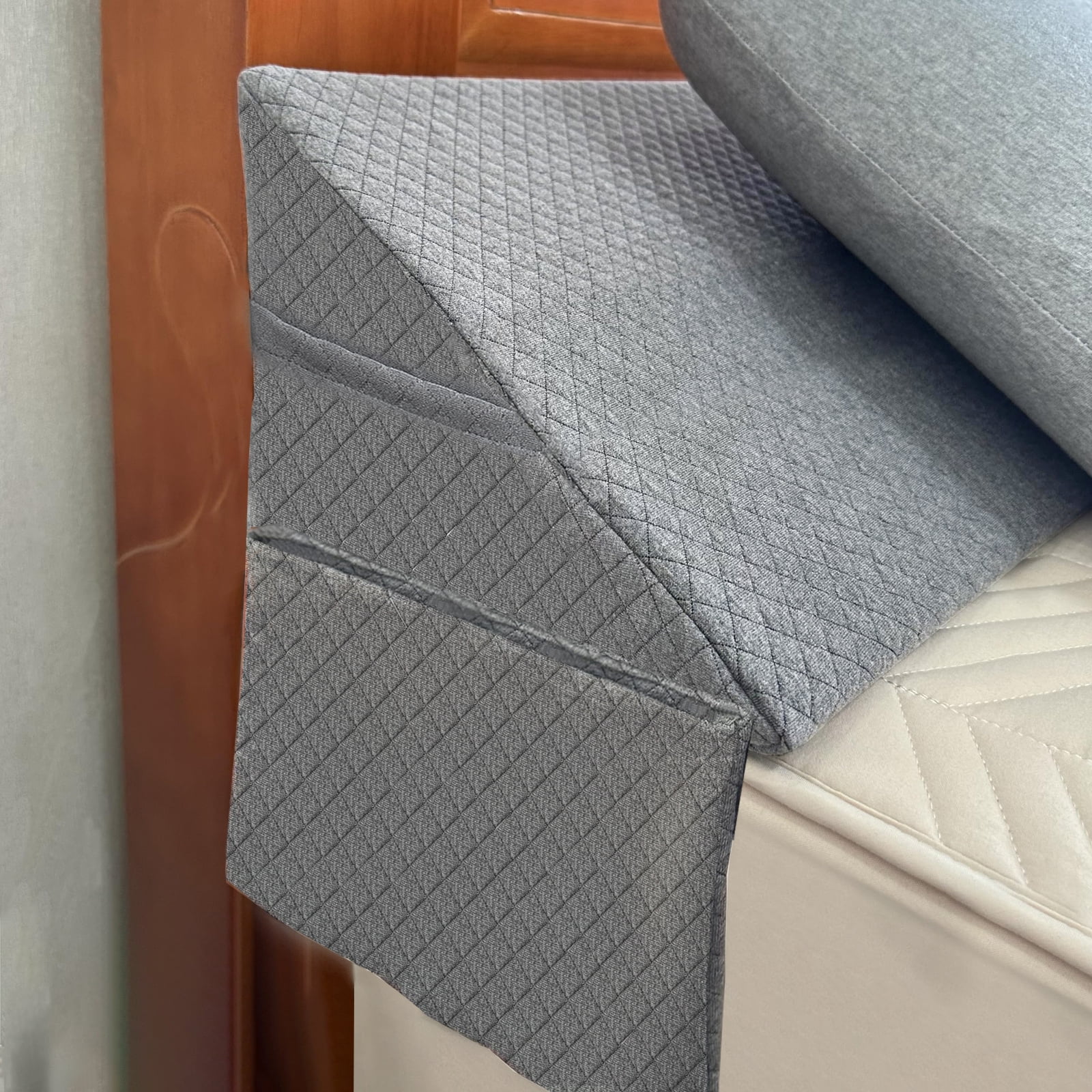 Adjustable Bed Wedge Pillow with Foam - Gap Filler Suitable for ...
