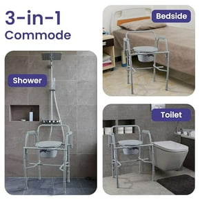Bedside Commode Frame Over Toilet