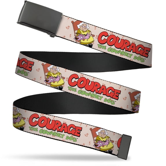 Adjustable Belt, Clamp Buckle, Cut-to-Fit, Courage the Cowardly Dog ...