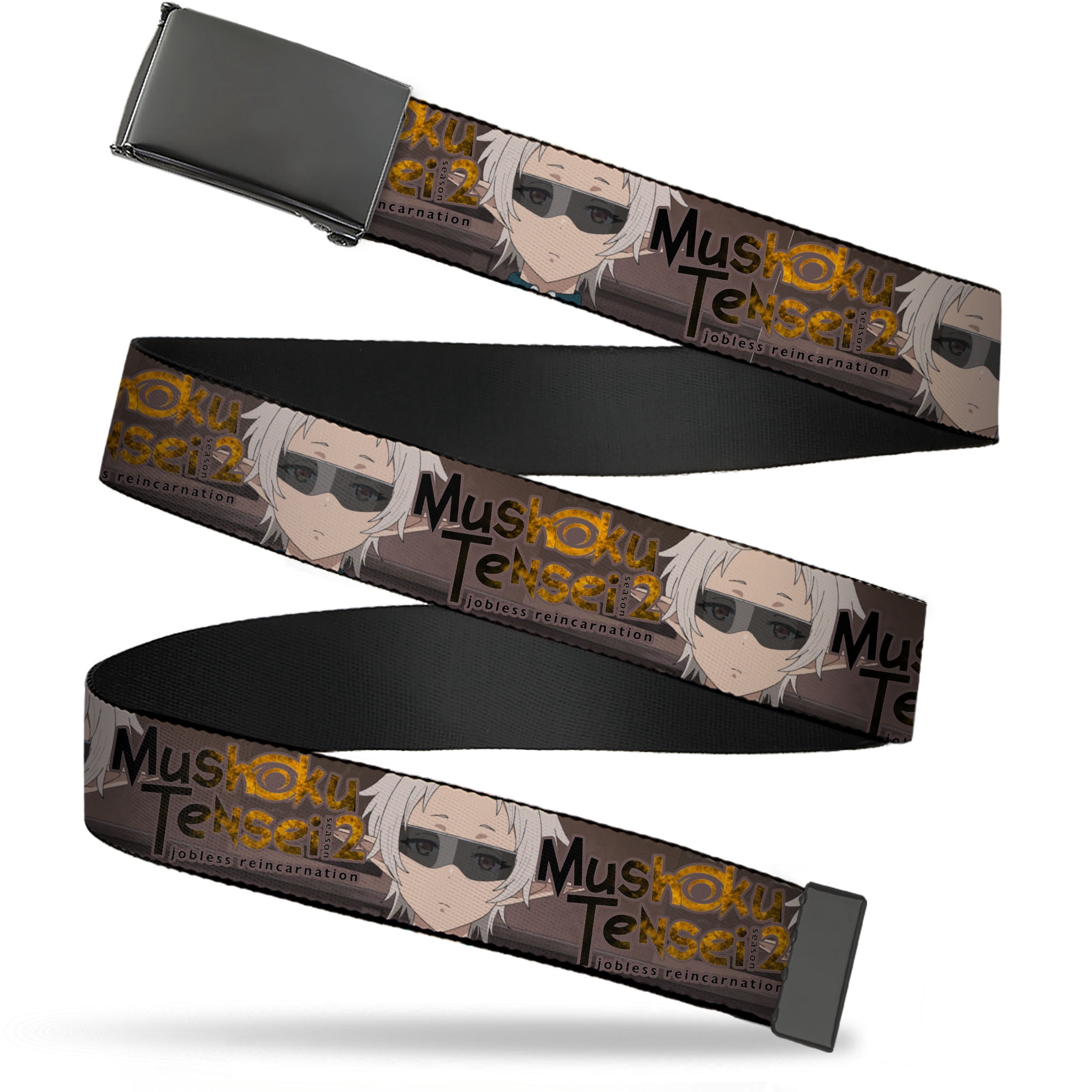 Adjustable Belt, Clamp Buckle, Cut-to-Fit, Mushoku Tensei Sylphiette ...