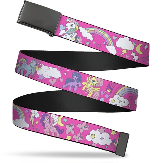 Adjustable Belt, Clamp Buckle, Cut-to-Fit, My Little Pony Ponies and ...