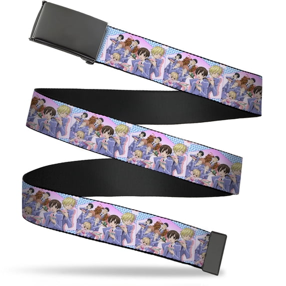 Adjustable Belt, Clamp Buckle, Cut-to-Fit, Ouran Host Club Seven ...