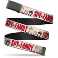 Adjustable Belt, Clamp Buckle, Cut-to-Fit, Spy X Family Forger Family ...