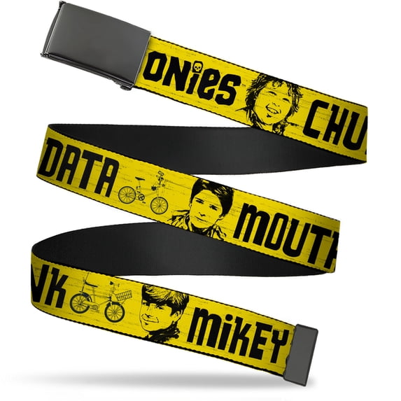 Adjustable Belt, Clamp Buckle, Cut-to-Fit, The Goonies Chunk Mikey Data ...